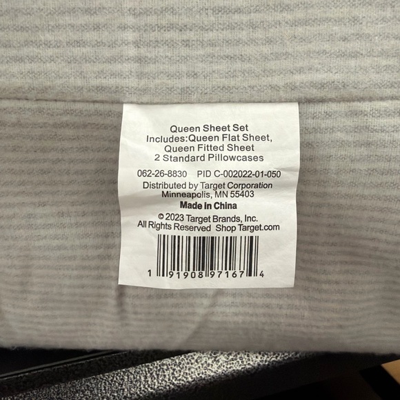 Threshold | Bedding | New Threshold Queen Flannel Striped Sheet Set ...